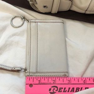 Coach | Bags | Authentic Ivory Leather Coach Purse And Wallet | Poshmark